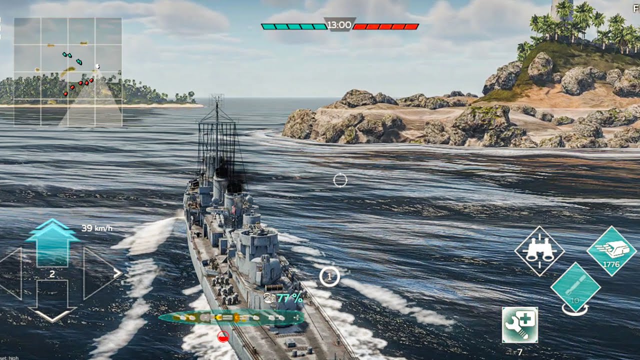 War Thunder Mobile || Ships Gameplay!! - YouTube