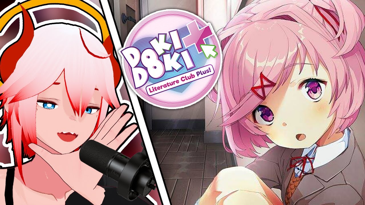(+16)【Vtuber】Dublando Doki Doki?! - Doki Doki Literature Club plus - YouTube