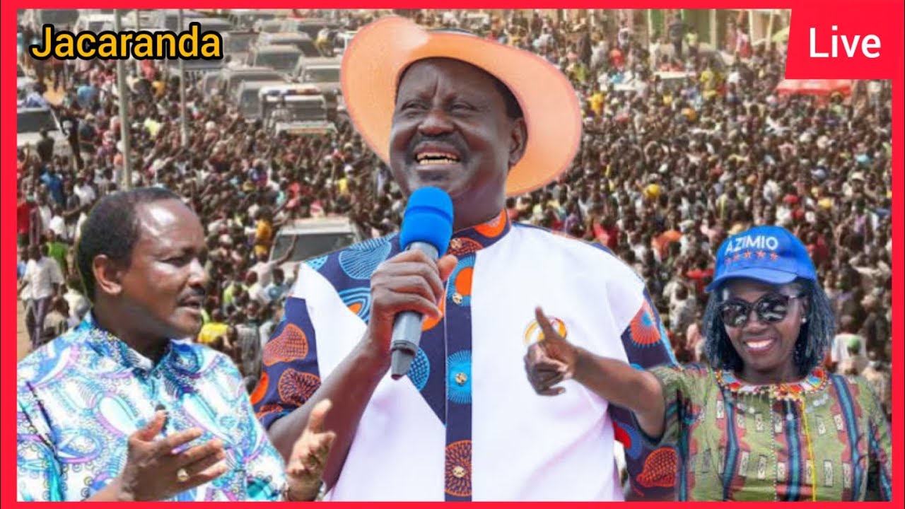 #live SITUATION at JACARANDA now | RAILA LIVE TODAY | JACARANDA LIVE ...