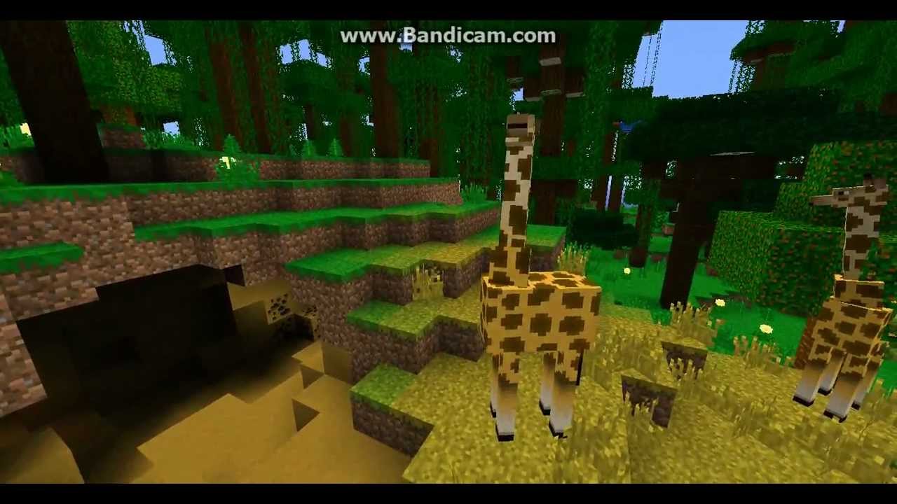 Afrika i Minecraft - YouTube