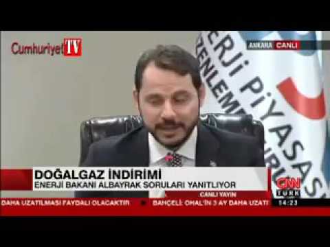 Enerji Bakanı Berat Albayrak'tan 'doğalgaz' gafı