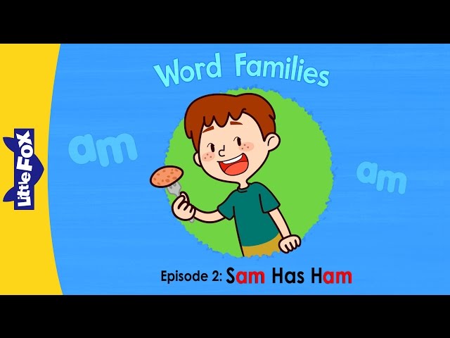 Word Family - am | Sam Has Ham basic…: English ESL video lessons