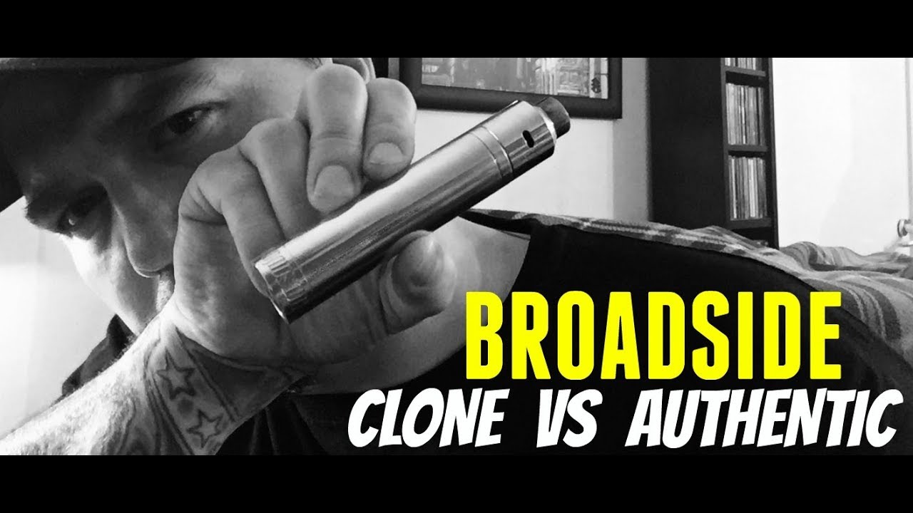 BROADSIDE MOD ~ CLONE VS AUTHENTIC - YouTube