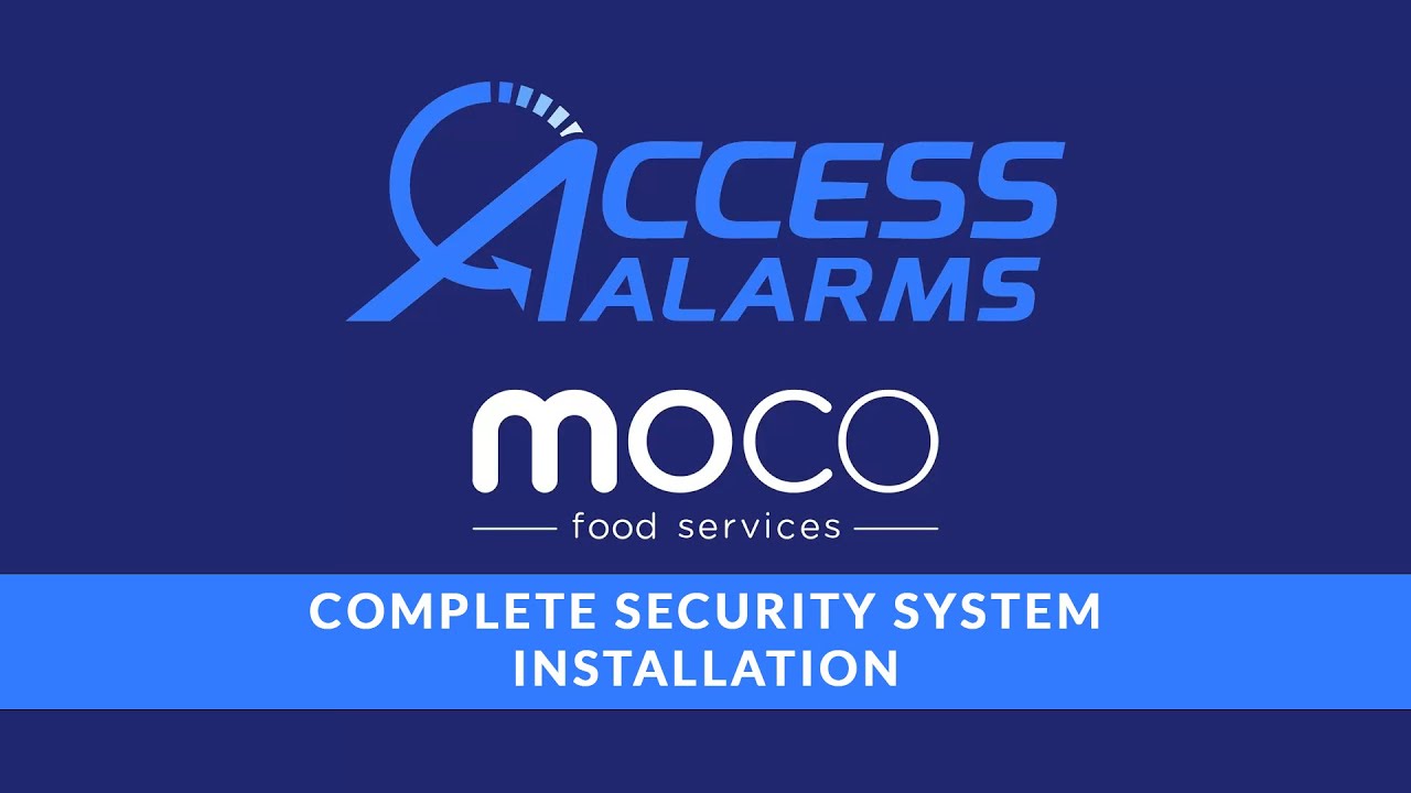 MOCO Foods Complete Alarm, Access Control, and Security Camera System ...