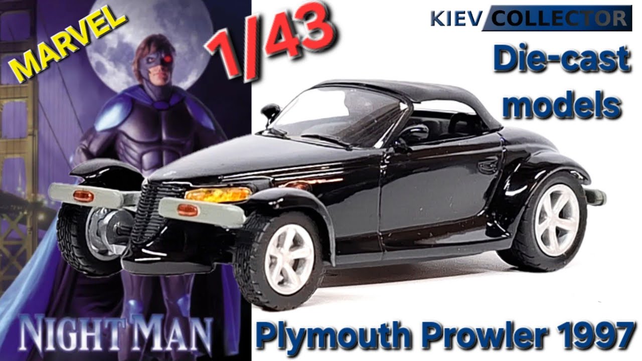 Diecast Plymouth Prowler 1/43 from Marvel NightMan comic toy Movie car ...
