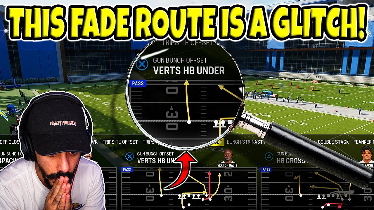 THIS FADE ROUTE IS A GLITCH | EASIEST COVER 2 BEATTER IN MADDEN 24 ...