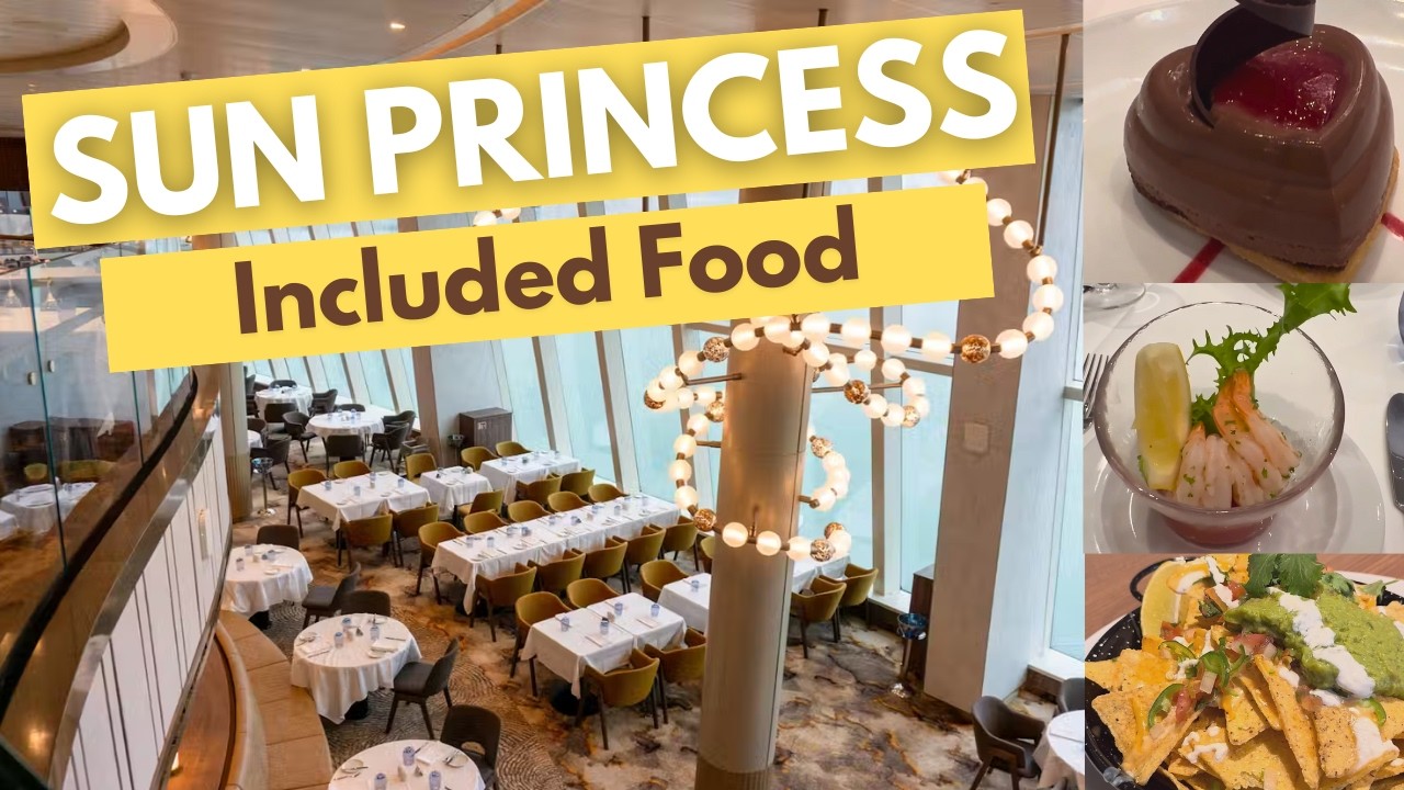 Sun Princess Food Review: What to expect. Princess Cruises Food Tour ...