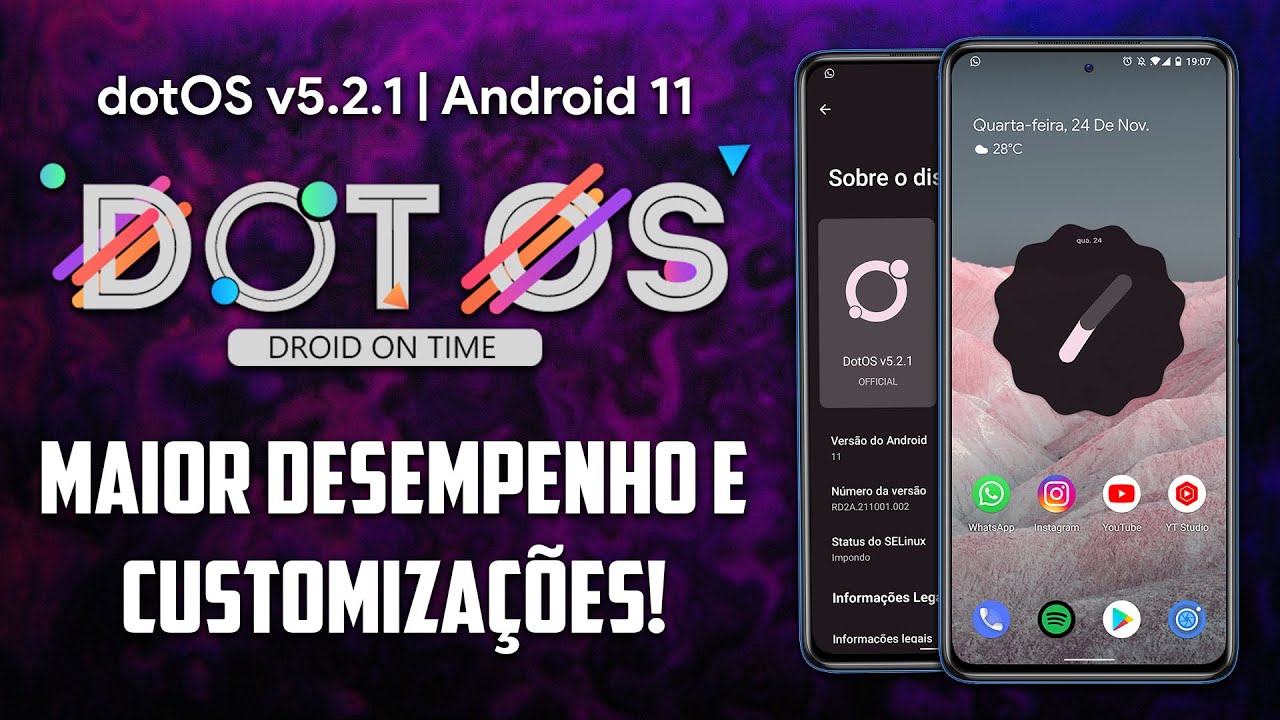 dotOS v5.2.1 | Android 11 | Android 12 UI, Game Dashboard MELHORADO ...