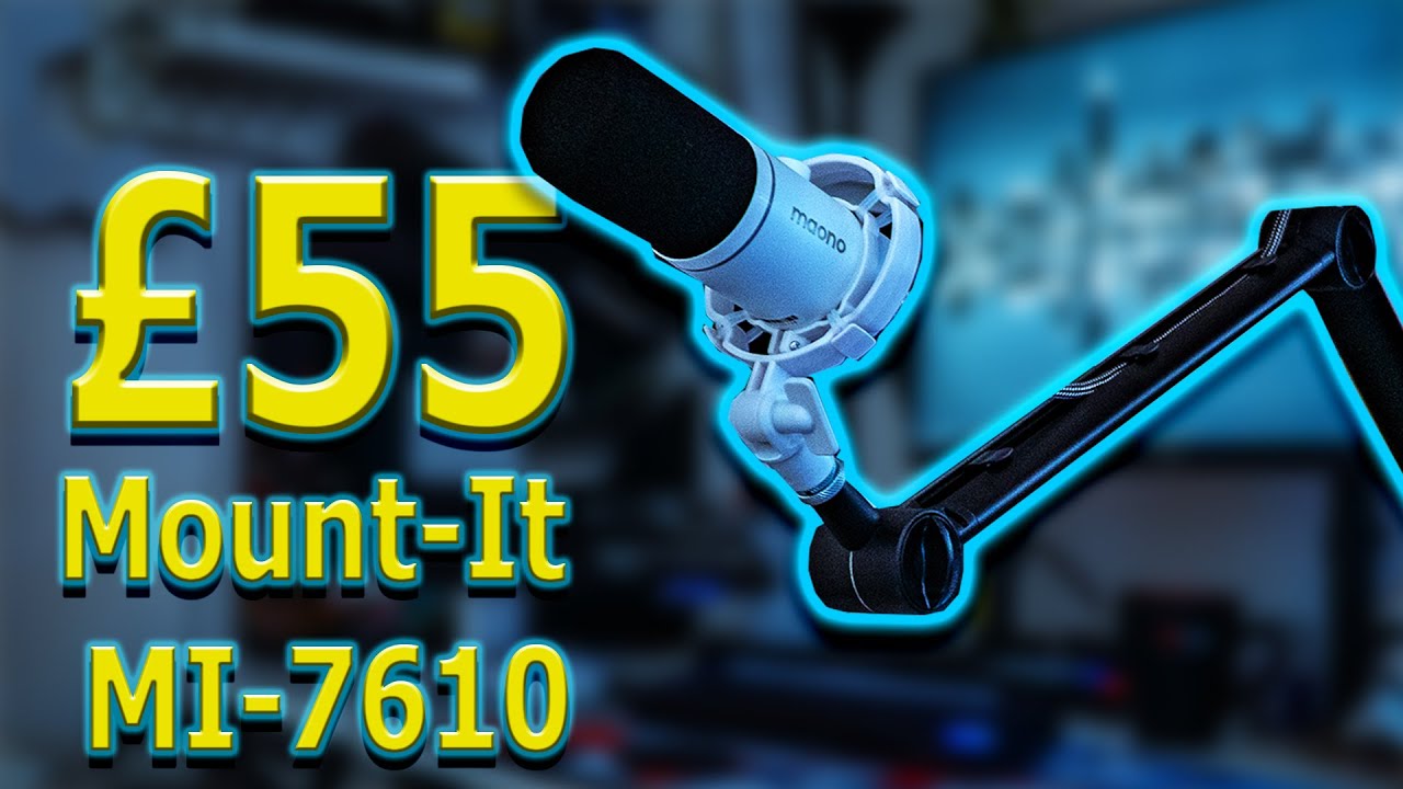 Mount It MI-7610 Boom Arm - REVIEW & UNBOXING - YouTube