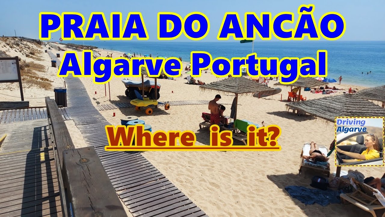 Driving to Praia do Ancão (Algarve Portugal) a well-kept secret in the ...