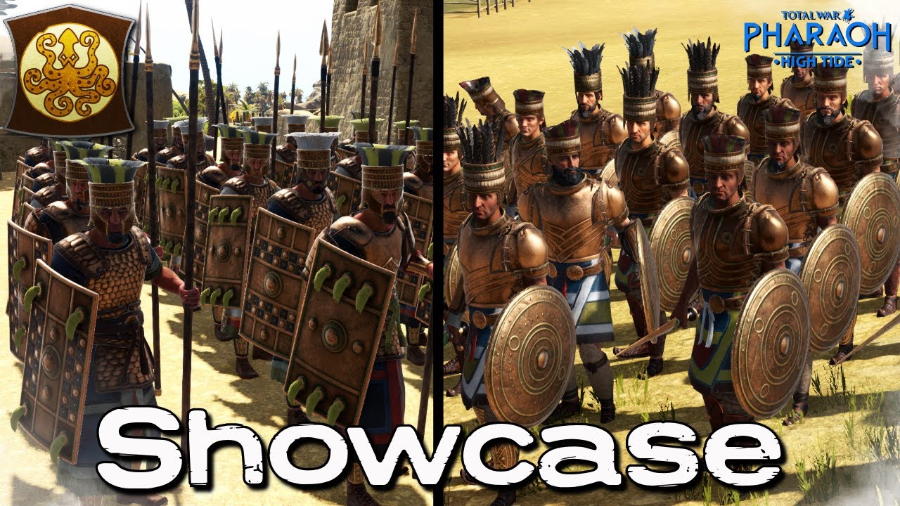 New Peleset Units & Stats - Total War: Pharaoh - High Tides Update ...