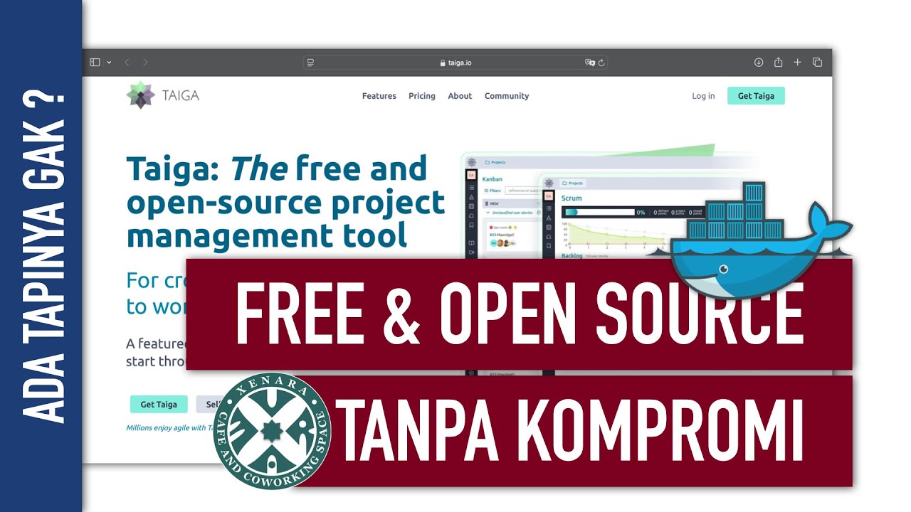 Project Management Taiga juga free dan opensource. Mari kita review ...