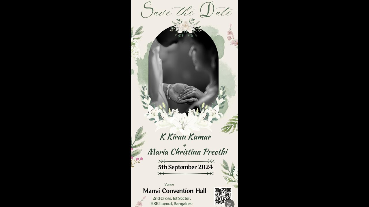 K Kiran Kumar & Christina Preethi || Reception Live - YouTube