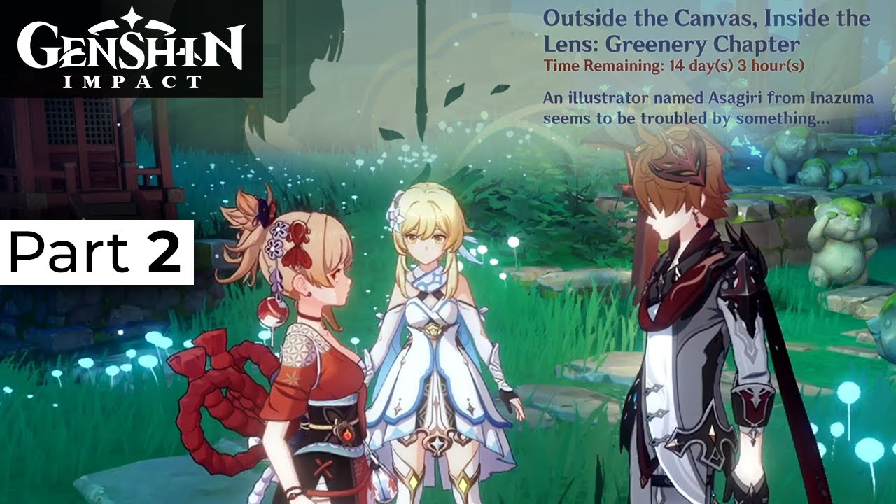 Yoimiya & Childe 2nd Meet in Kamera Event (JP) - YouTube