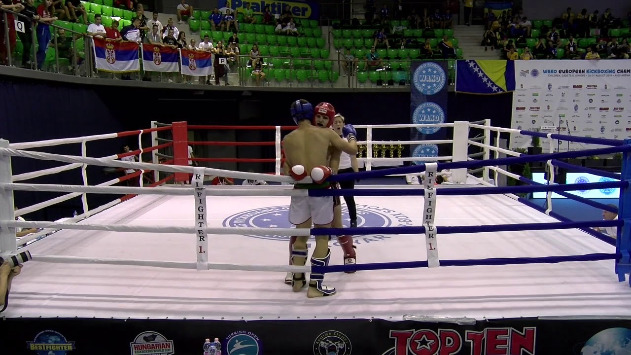 Roman Timoshenko v Kristof Varga WAKO European Championships 2019 - YouTube