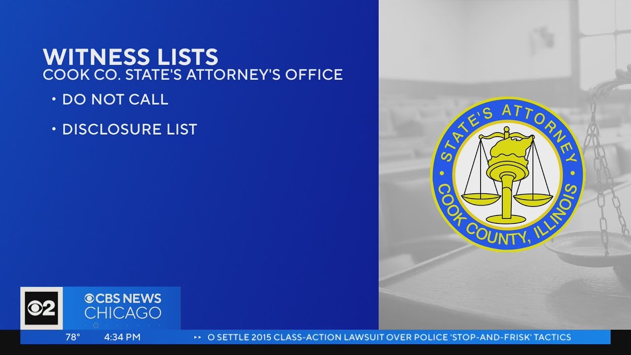 Cook County State's Attorney releases names of officers who won't be ...