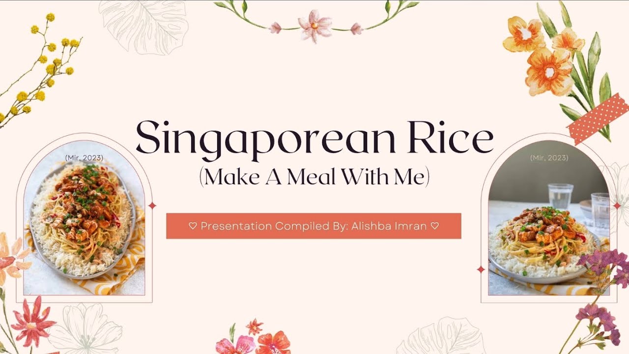 Alishba Imran - Singaporean Rice (Food Course Culminating) - YouTube