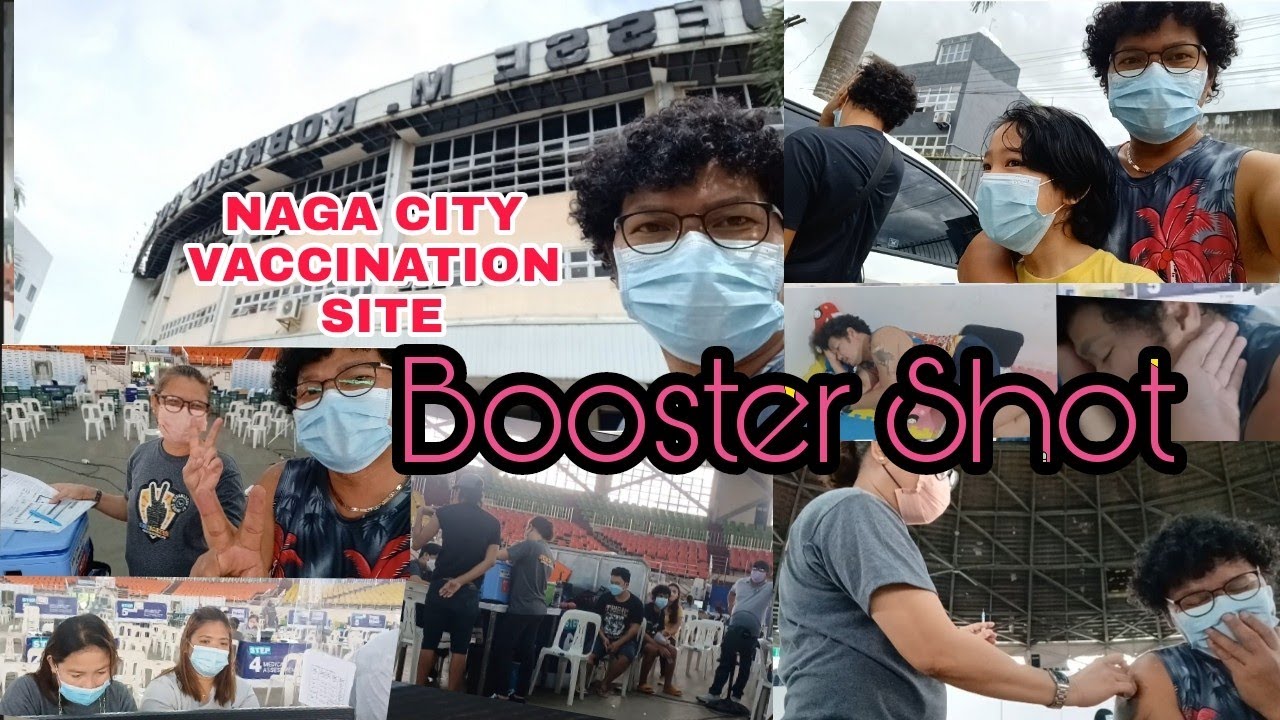 BOOSTER SHOT @JESSE M. ROBREDO COLISEUM Naga City Covid 19 Vaccination ...