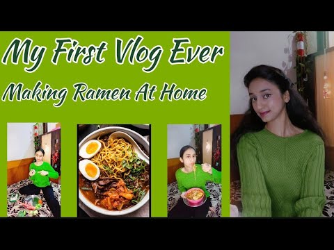 NF Rifat's 1st Vlog ever | Making Ramen at Home | Life in Pune, Maharashtra | #1stvlog - YouTube
