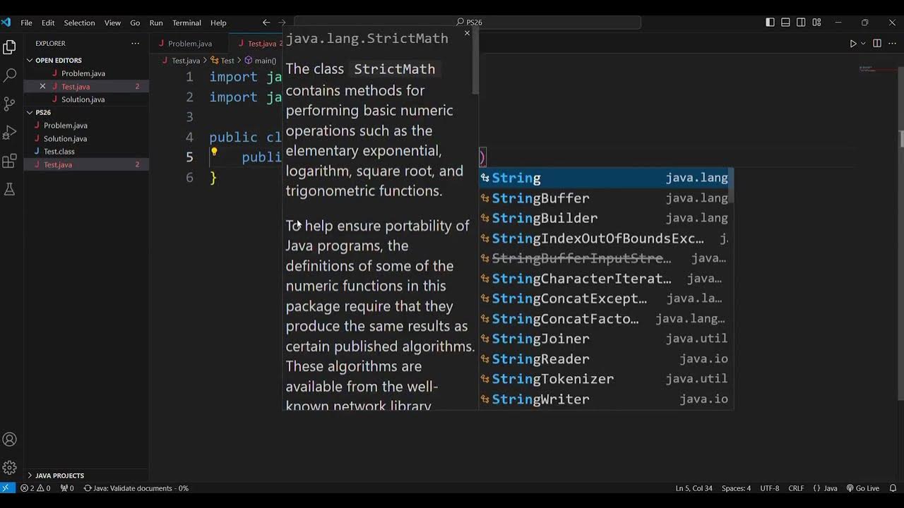 Daily #Java Problem Solving 26 👉Array Methods - YouTube