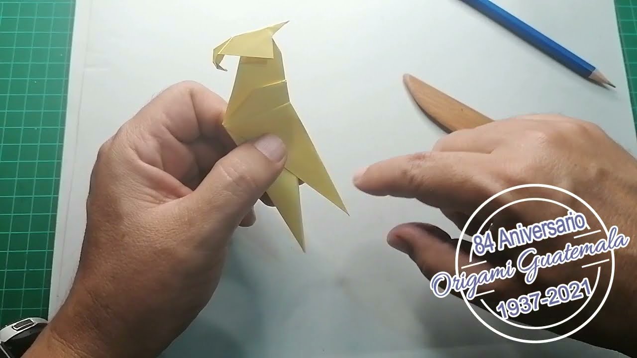 Como hacer un Loro o Perico. 100 Diseños Tradicionales Sensei Otto ...