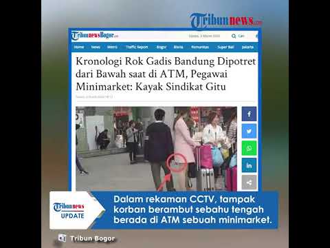 Kronologi Video Viral Aksi Mesum Pria Rekam Rok Wanita dari Bawah, Ini Kata Saksi Mata360p