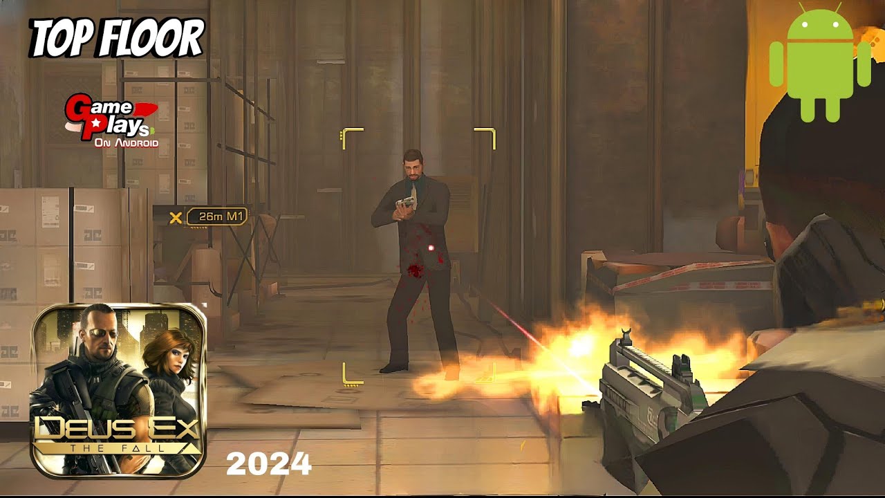 Deus Ex: The Fall Android Gameplay. Top Floor (Offline) 2024 - YouTube