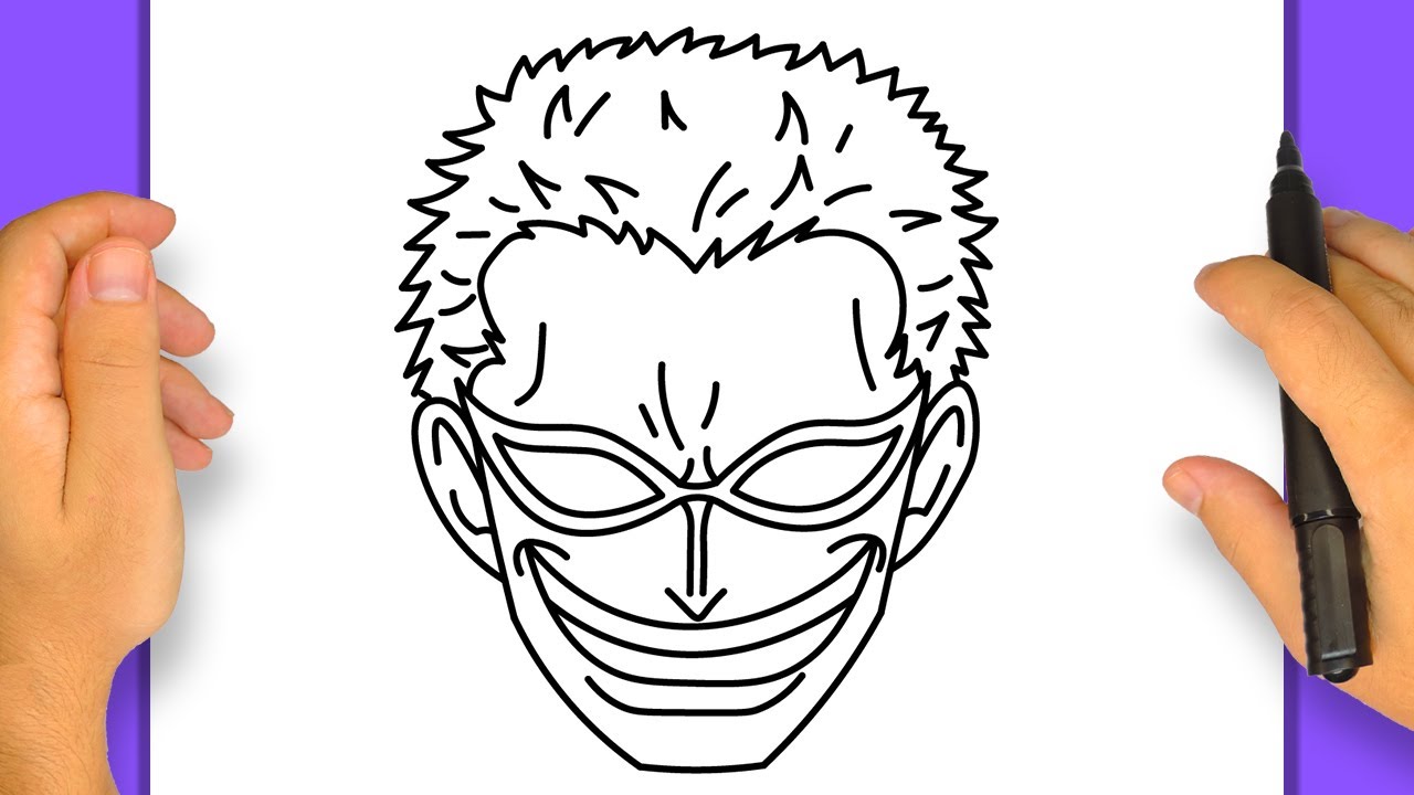 How to Draw Donquixote Doflamingo from One Piece | Step by Step Simple ...