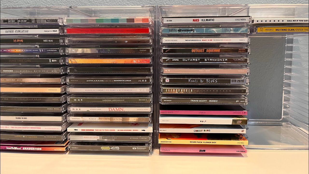 My(mostly)rap/hip hop cd collection - YouTube