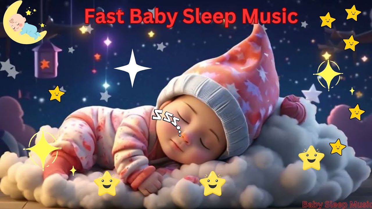 Overcome Insomnia in 3 Minutes♫ Baby Sleep Instantly ♫ Mozart Brahms ...