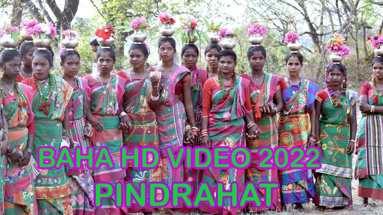 santhali baha hd Video 2022| new baha puja video songs | Pindrahat baha ...