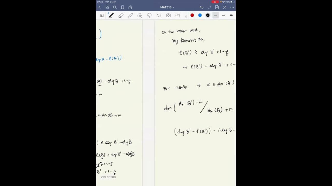 Introduction to Algebraic Function Fields and Codes-Lecture 19.VI - YouTube