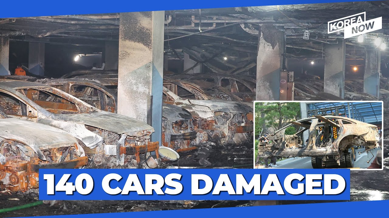 Mercedes EV parked for 59 hours suddenly explodes - YouTube