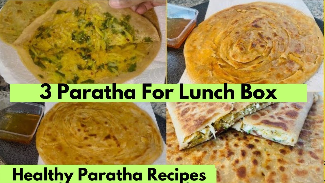 Paratha For Lunch Box | Healthy Paratha Recipes | Paratha Recipe | Aloo ...