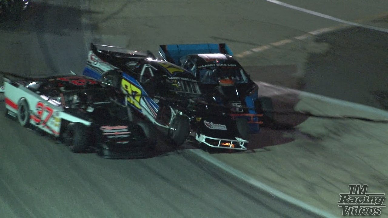 Langley Speedway - Modifieds - 5/2/15 - YouTube