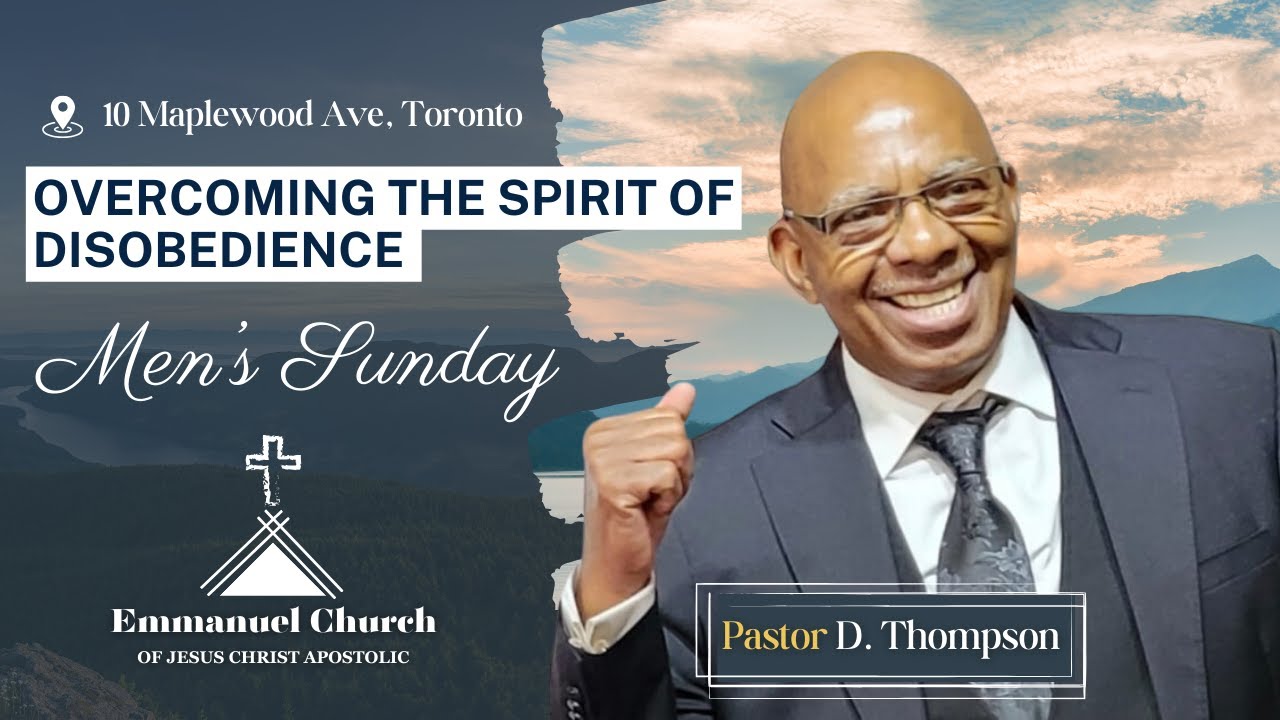 Pastor Devon Thompson: Overcoming The Spirit Of Disobedience - YouTube