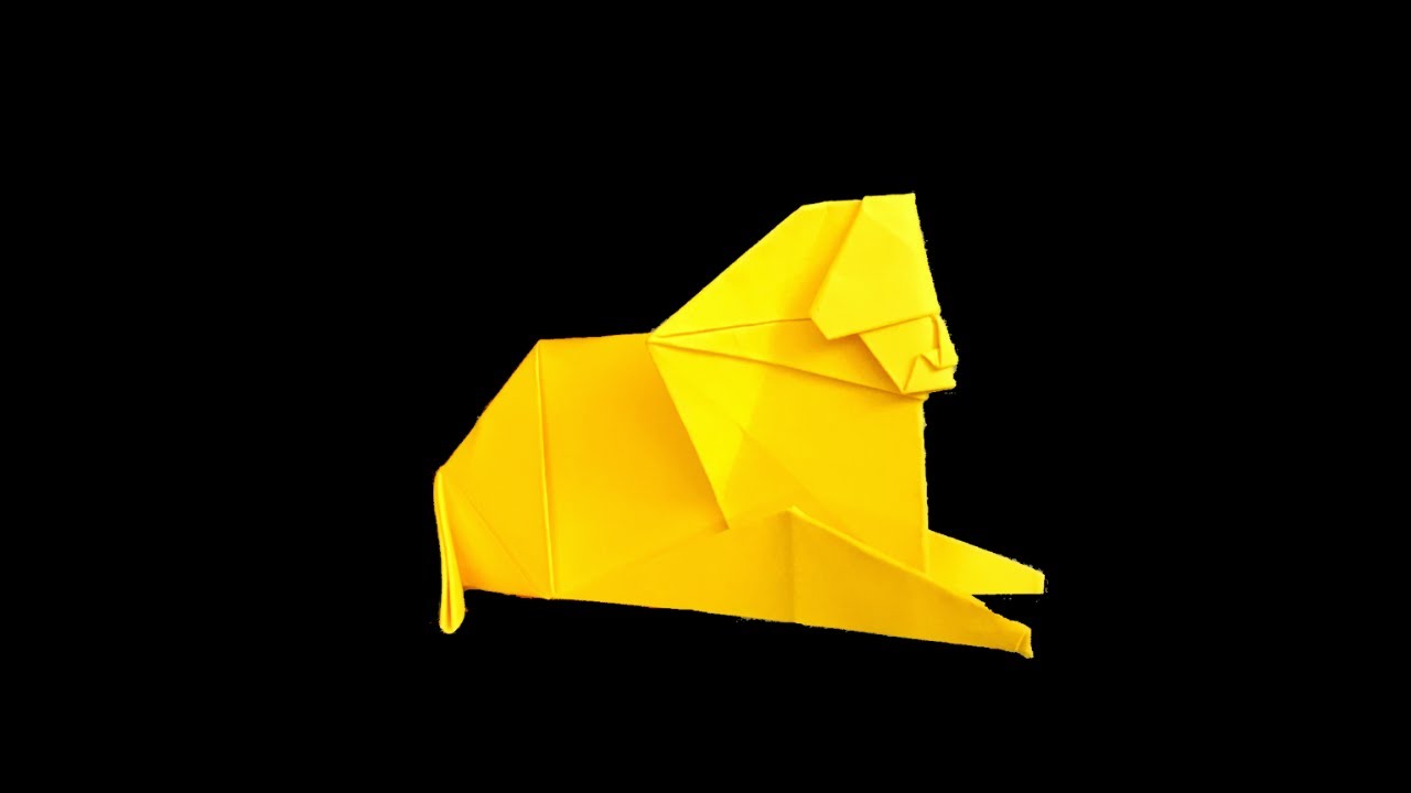 ORIGAMI SPHINX (Fumiaki Kawahata) - YouTube