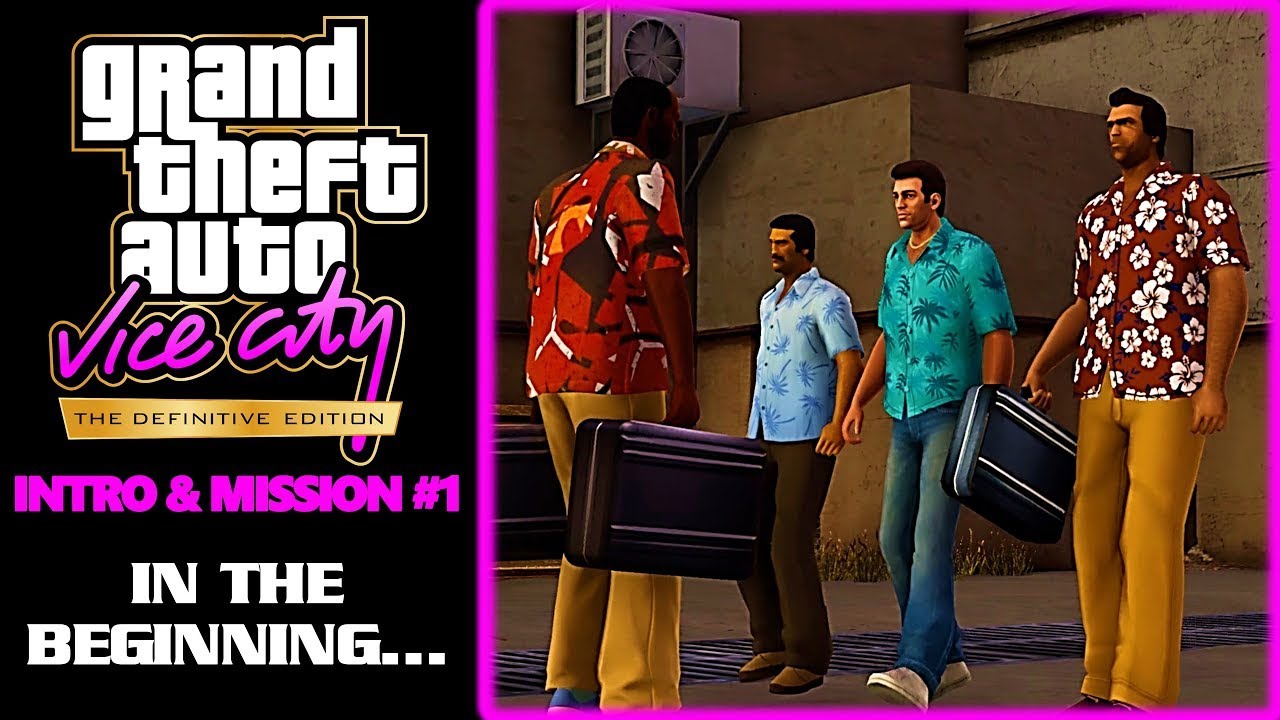 GTA Vice City - Intro & Mission #1 - In the Beginning...Tommy ...