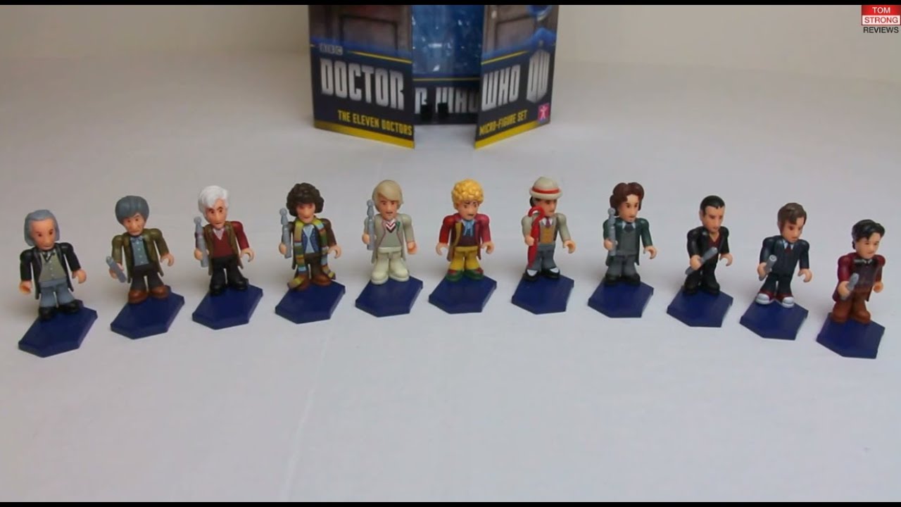 Doctor Who 50th Anniversary - The Eleven Doctors Micro Figure Set by ...