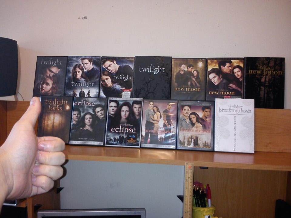 Twilight Saga Massive DVD Collection - YouTube