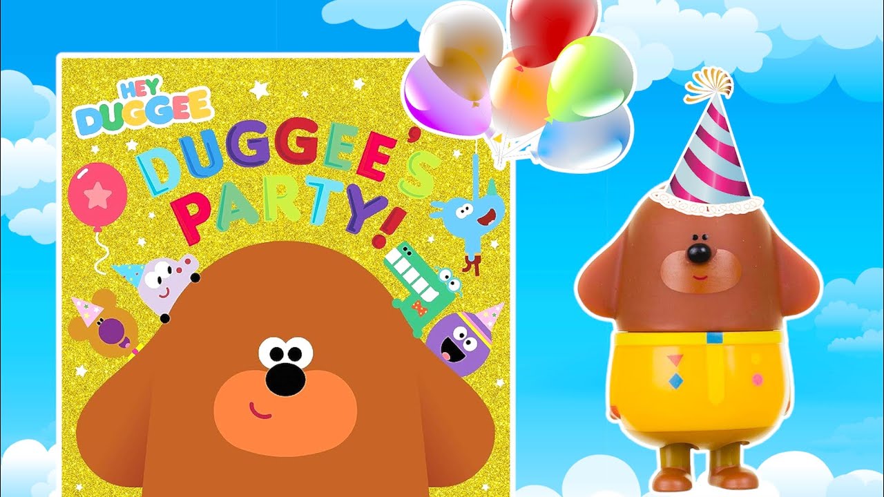 New HEY DUGGEE Party Story Book Read Aloud Toys Videos For Young Kids ...