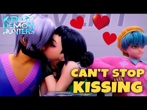 Can't Stop Kissing - SONG 💕Huntrix x Saja Boys | KPop Demon Hunters Ships Explode! Fan Edit
