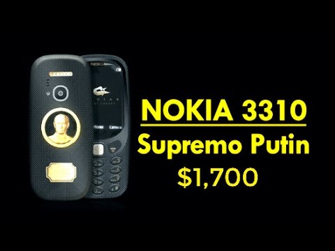 NOKIA 3310 Supremo Putin│NOKIA 3310 Platinum 2017 - YouTube
