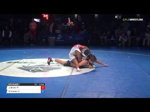 Cadet WM 144 5th Place - Jillian Bruno (PA) vs. Bailey Crouse (NY)