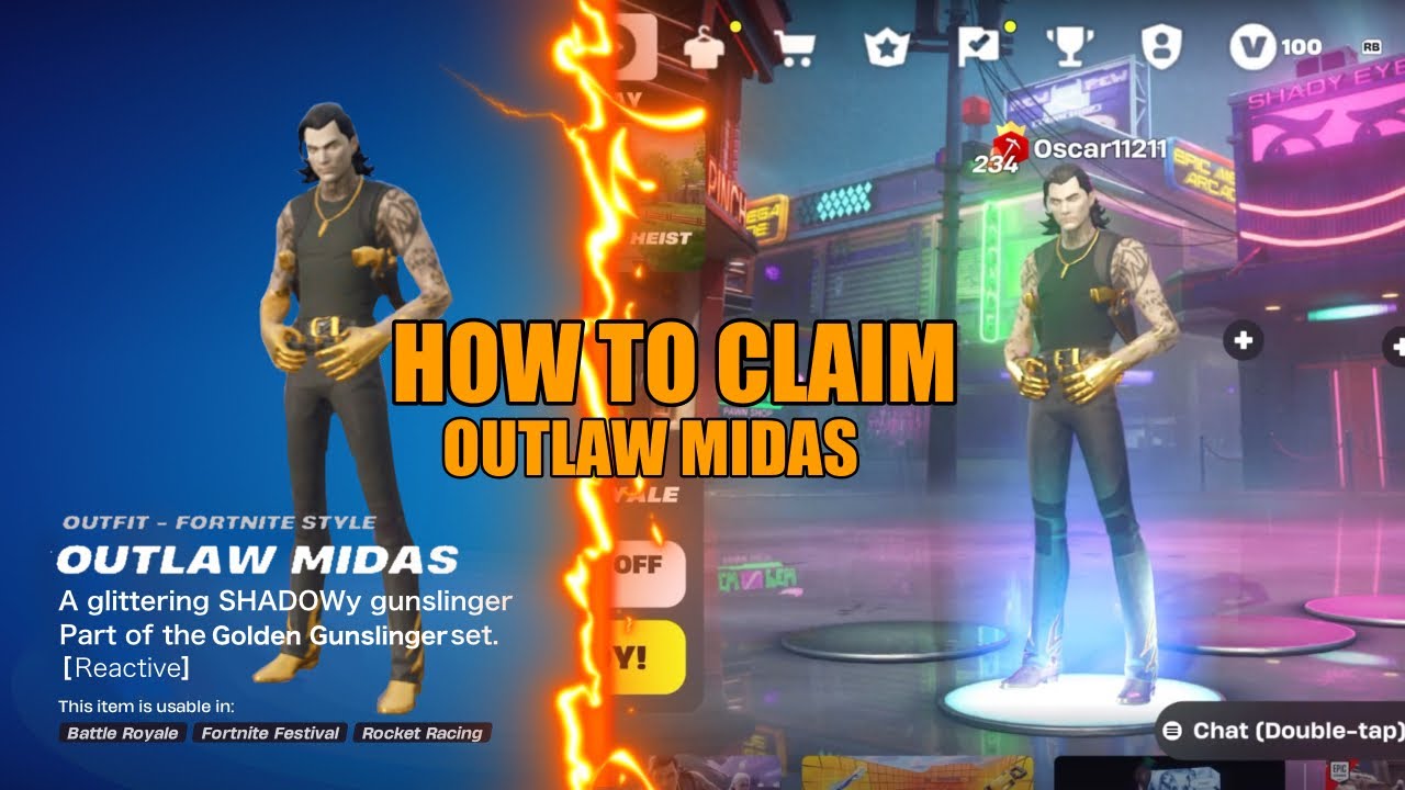 HOW TO GET OUTLAW MIDAS EARLY!! - YouTube