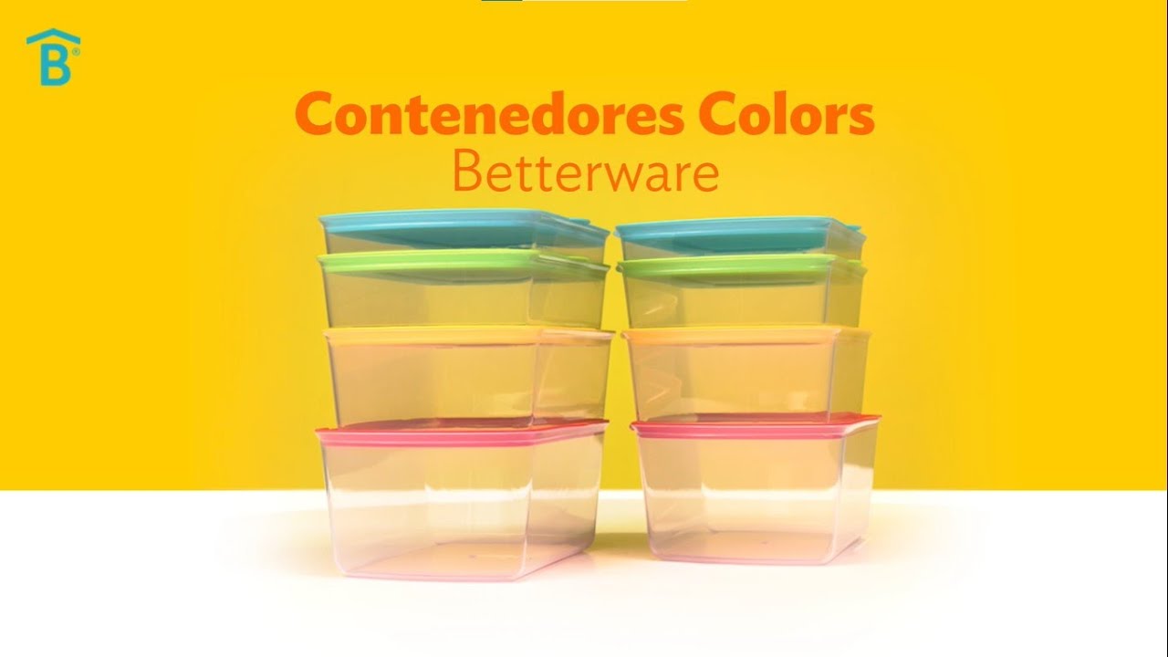 Contenedores Colors Betterware - YouTube