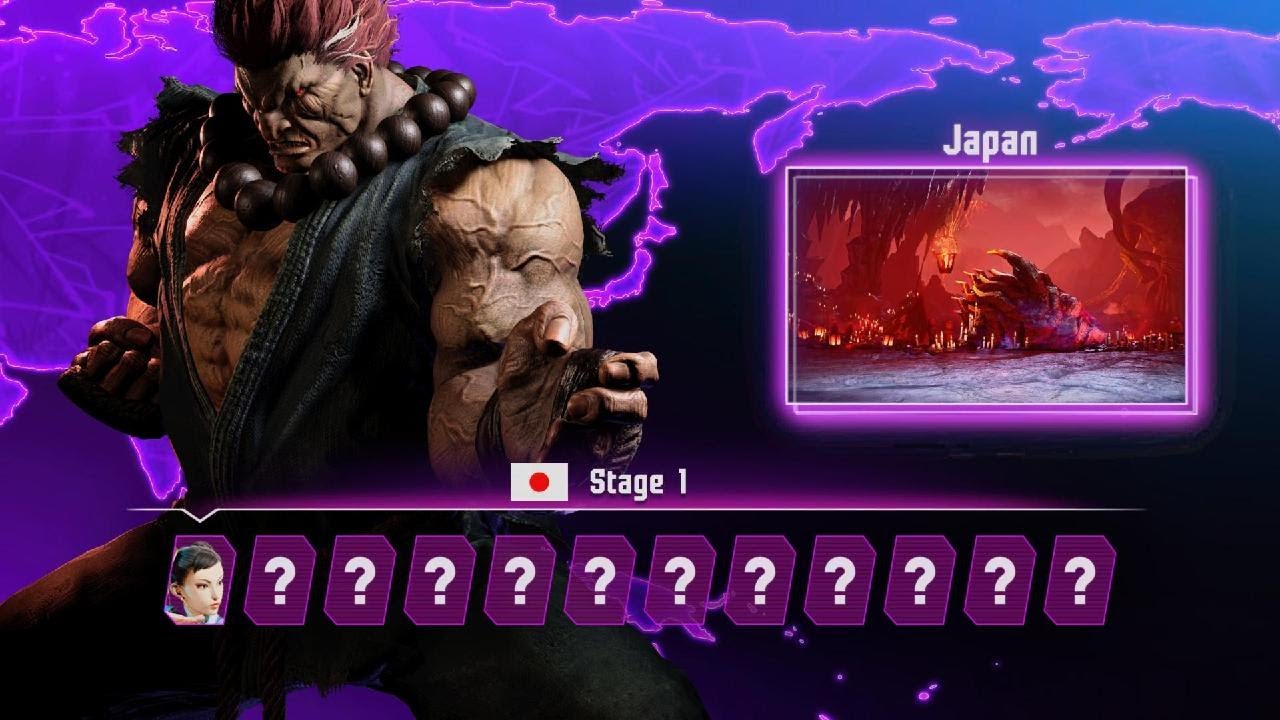 Street Fighter 6 - Akuma Arcade Mode (Classic Costume) - YouTube