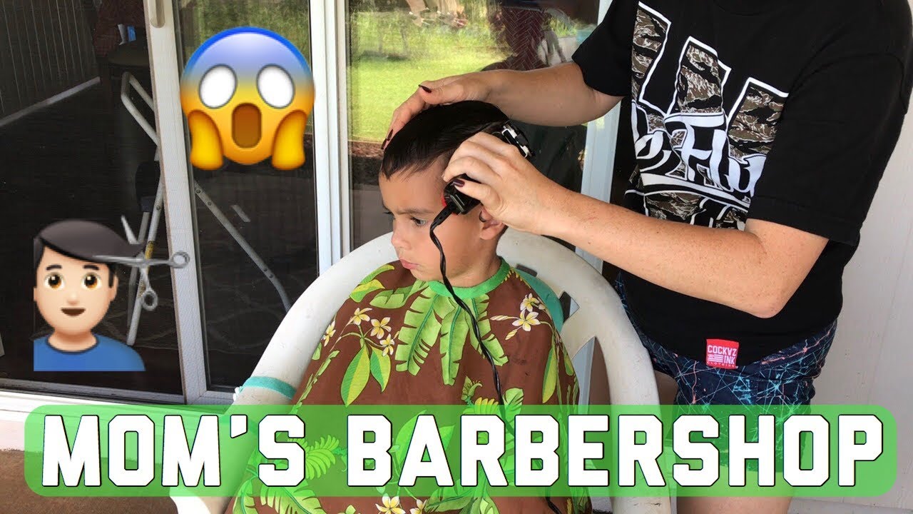 Three Haircuts Everyone Gets Cleaned Up At Barbershop De Mom