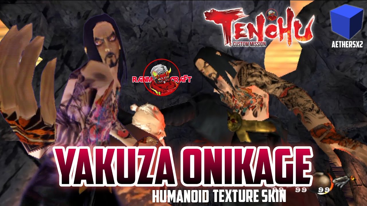SKIN Keren Terbaru Tenchu 3 Yakuza Onikage Aethersx2 PS2 - YouTube