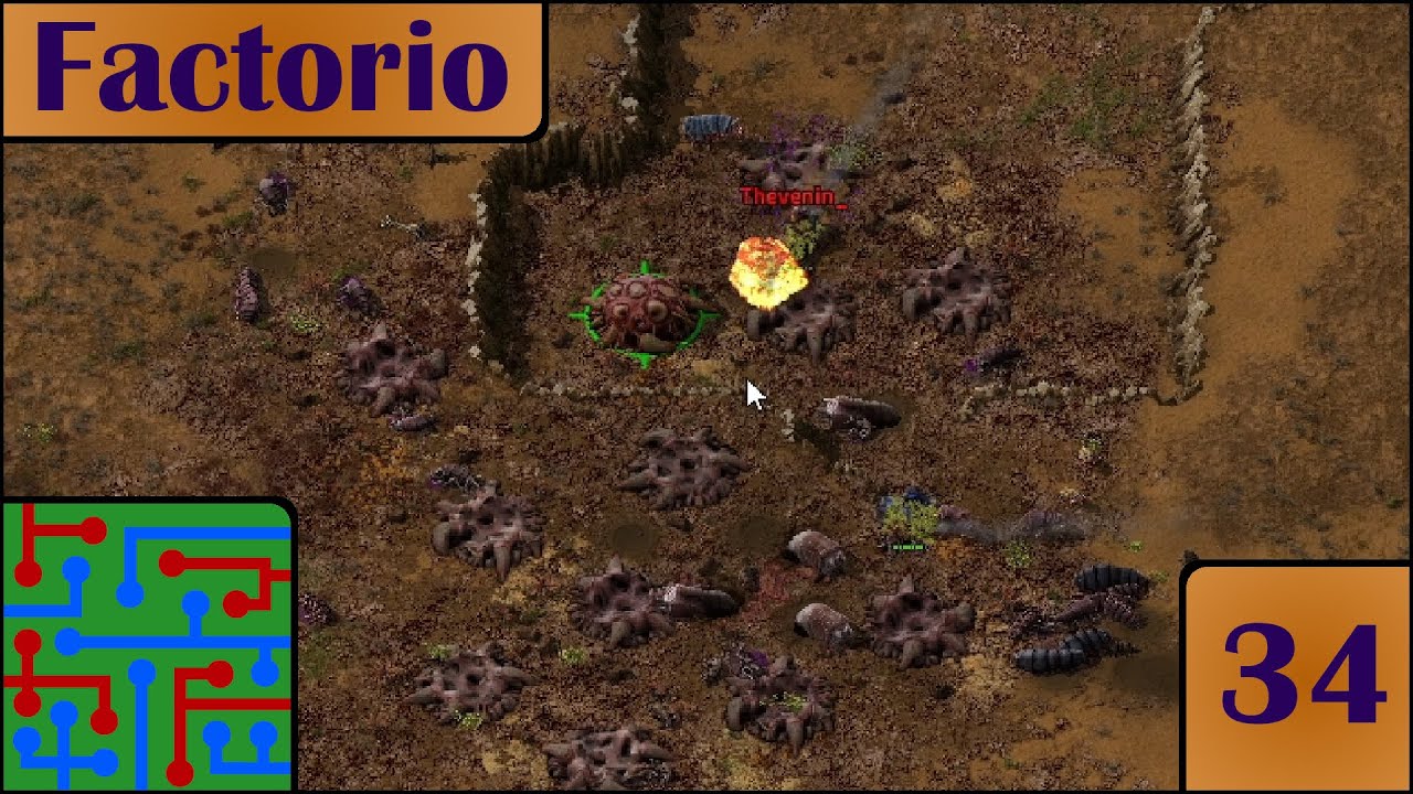 Destroying More Aliens! | Factorio | Episode 34 - YouTube